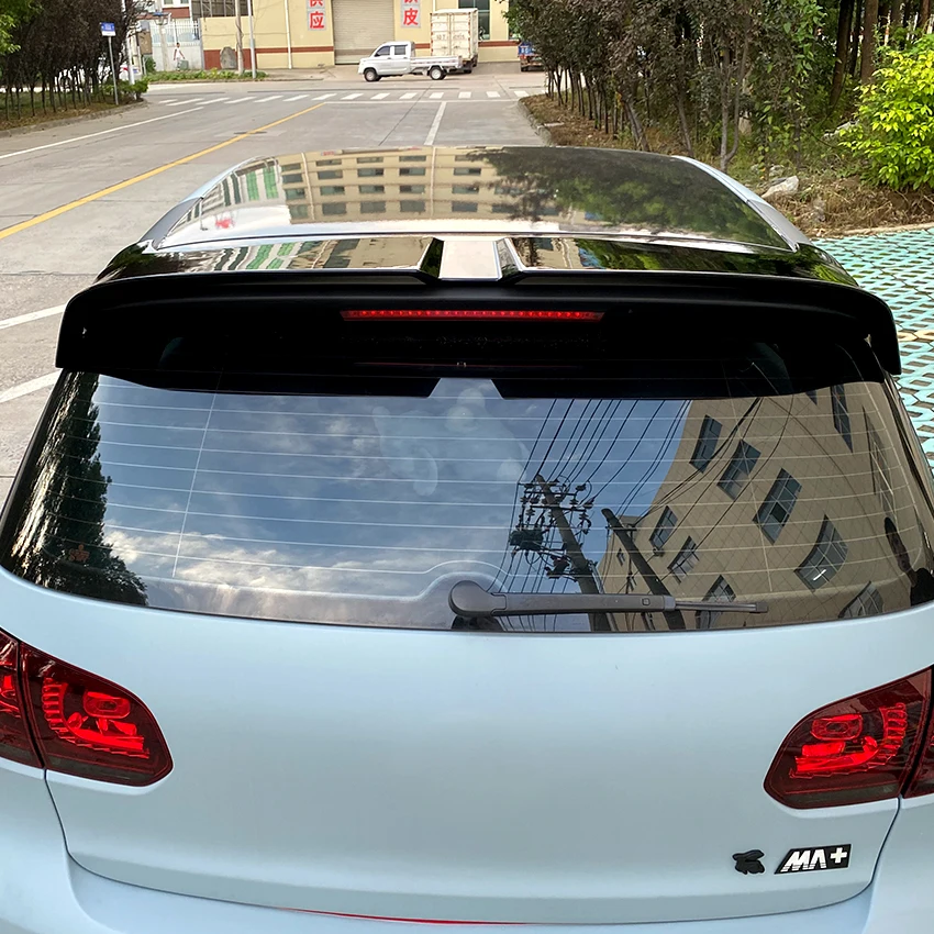 Amp-z Hot Sale Abs Material Rear Trunk Roof Spoiler For Volkswagen Golf ...