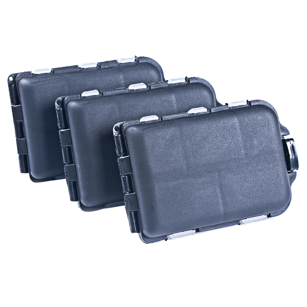 3 Colors Black Ten Fold Clamshell Accessory Box 9 5 6 5 3cm Fishing ...