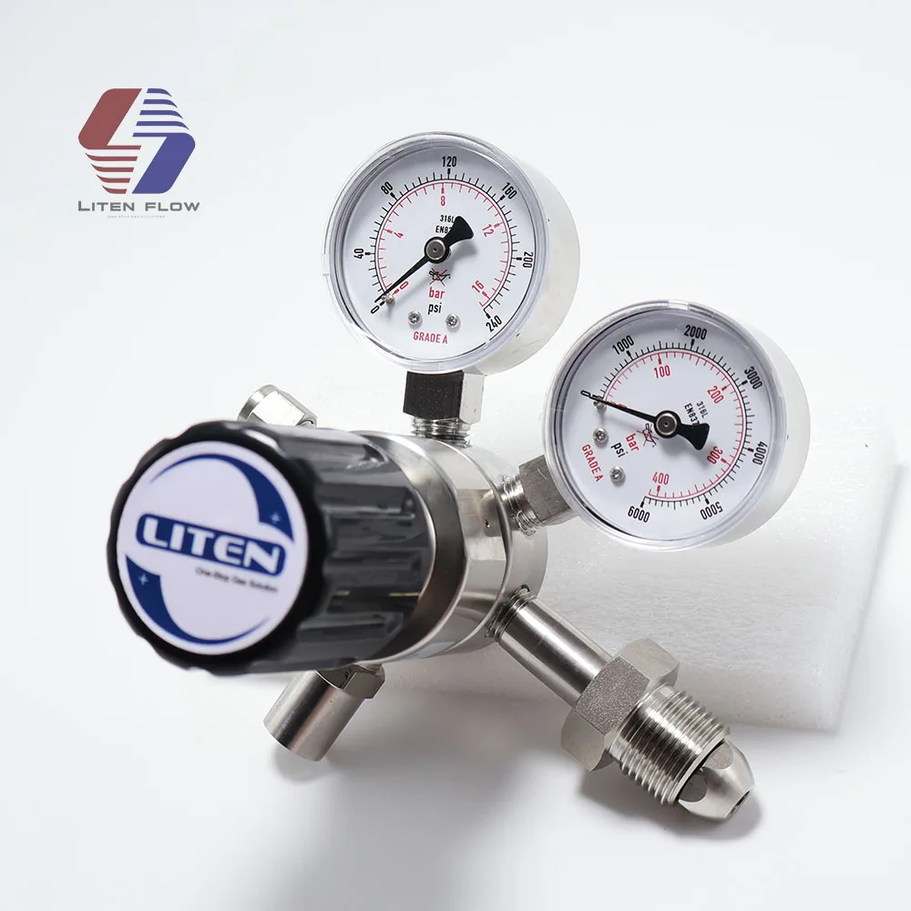 Nitrogen and Inert Gas Dual Stage Regulator Compressed Gas| Alibaba.com