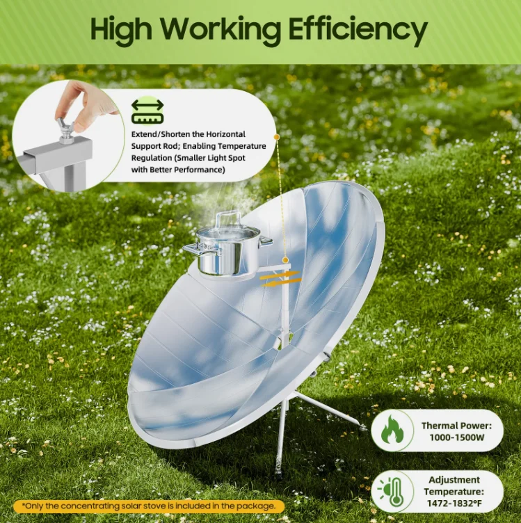 Eco-friendly Solar Cooker - Efficient & Sustainable Cooking