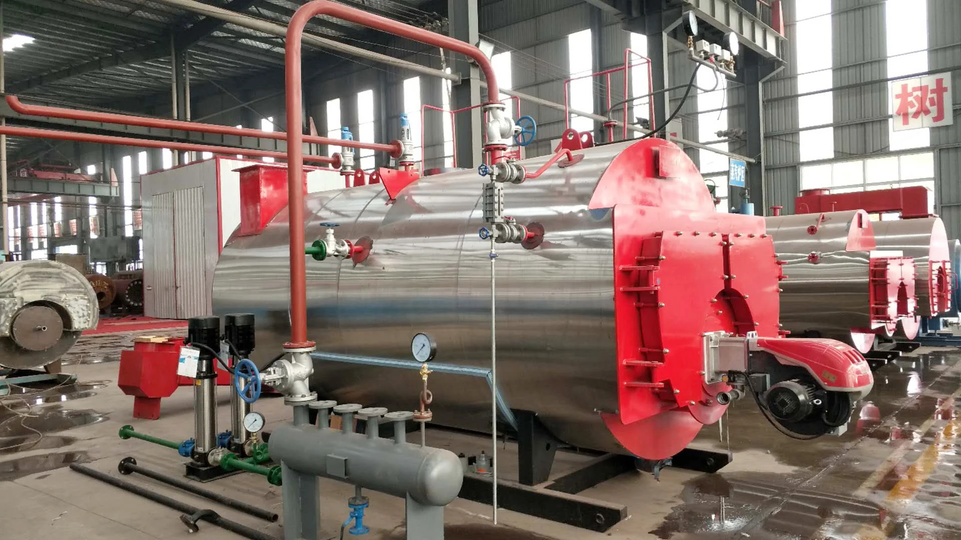 94% Heating Efficiency Biogas Fired Boiler Biogas Steam Boiler - Buy ...