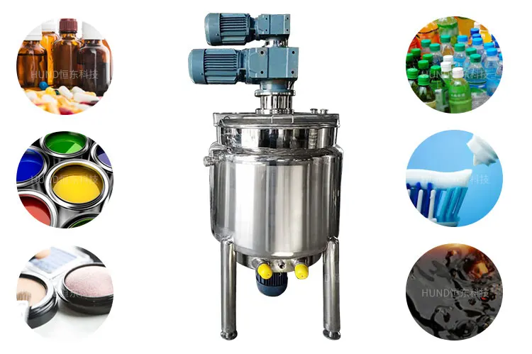 200 Liter Syrup Making Machine Royal Jelly Emulsifier Mixer Cod Liver ...