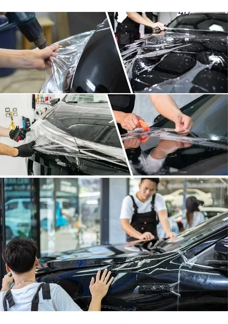 Yuxin 6.5mil Tpu Ppf Films Car Paint Protection Film Water Repe Auto ...