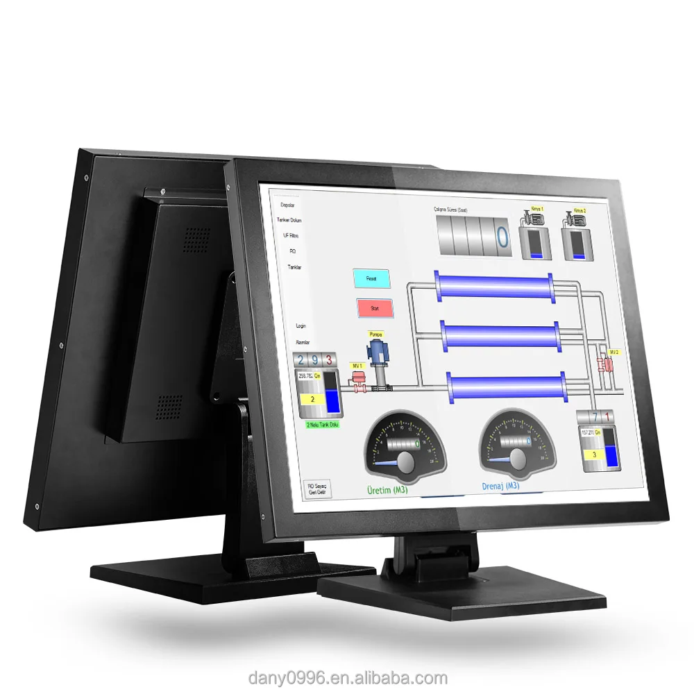 19 Inch Nema 4x Stainless Steel Hdmi Monitor Hygienic Environments ...