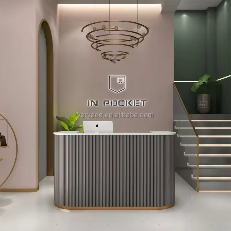 Modern Reception Counter Table Club Reception Desk| Alibaba.com