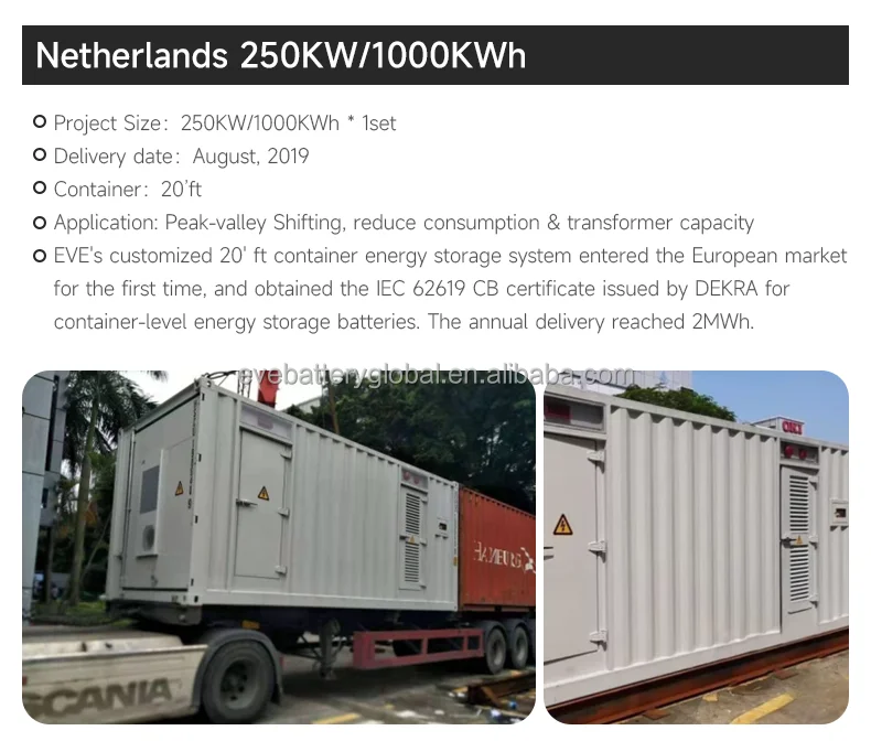 EVE S556H201 5MWh LiFePO4 Battery Container - Reliable Energy Storage ...