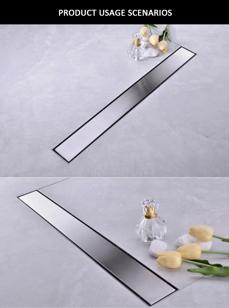 Bathroom Stainless Steel Floor Drains - Modern & Durable