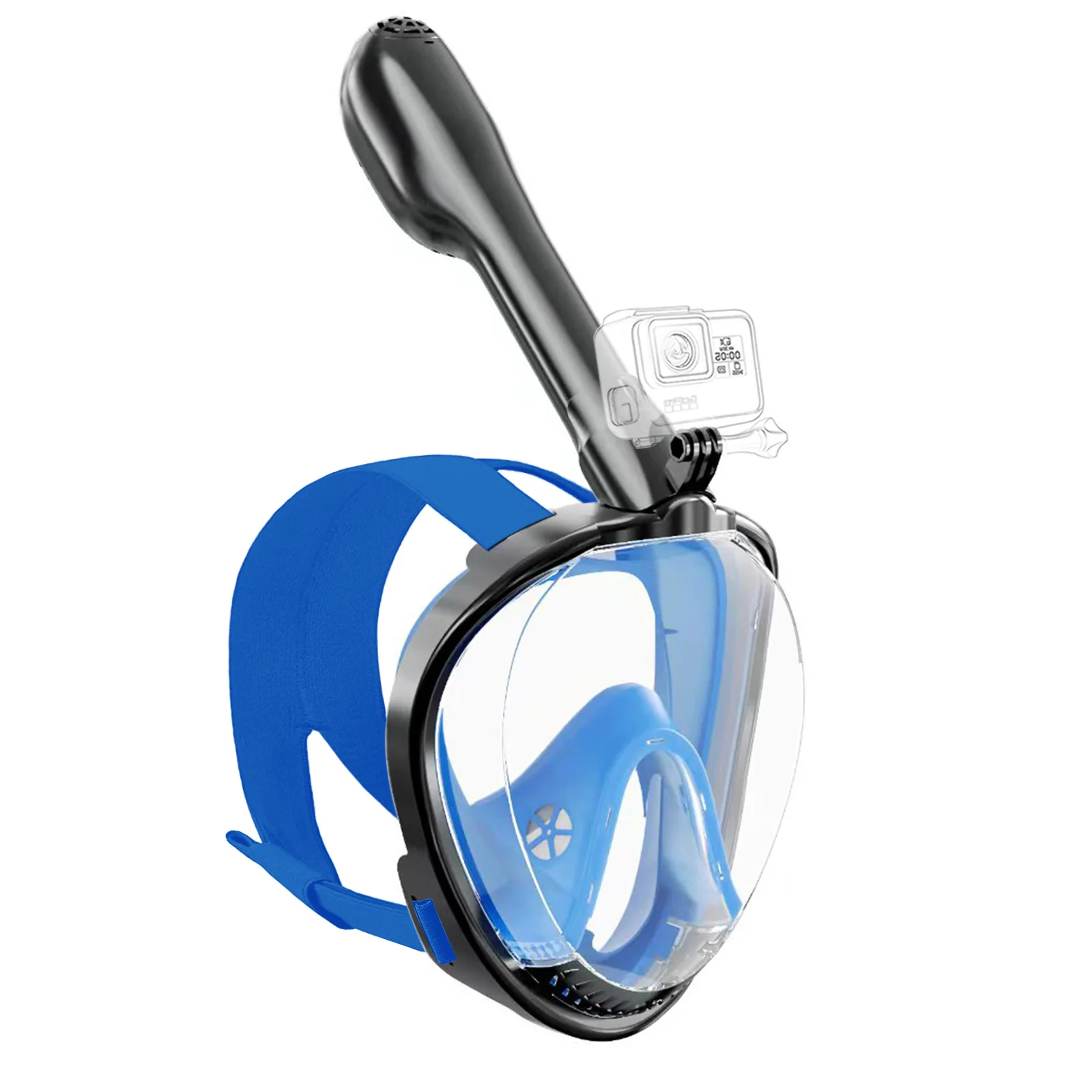 Hot Full Face Panoramic Snorkeling Anti-fog And Leak-proof Mask With ...