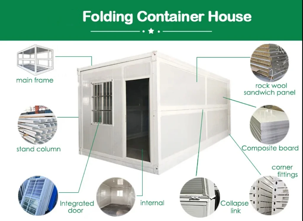 Foldable Tiny House Foldable Container House In Shandong Container ...