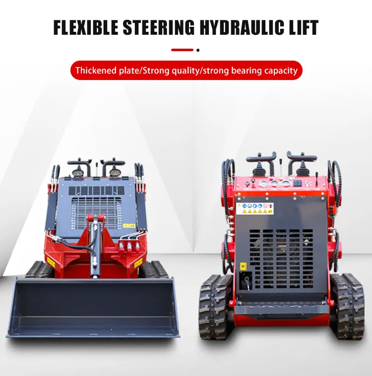 2024 Latest Shell Design Load Weight Rubber Track LXHY380 Small Front ...