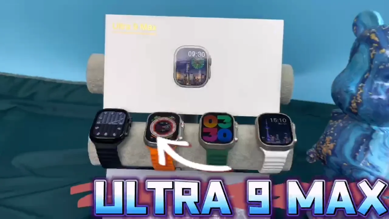 2023 Ultra 9 Max Amoled Smartwatch Oled 49mm Dual Core Chip Ultra9max ...