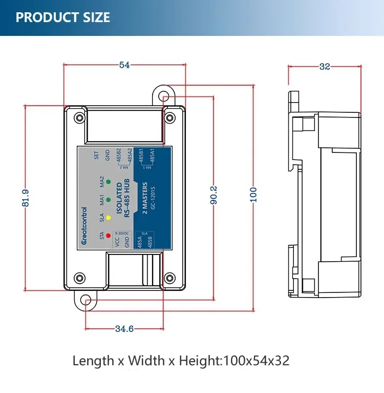 2 Masters and 1slave/multiple Slaves Rs485 Repeater Cache