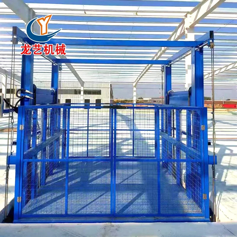 Small Electric Monorail Freight Elevator Household Warehouse Factory ...
