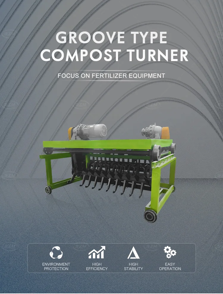 Compost Turner Tractor Compost Making Machines Organic Fertilizer ...