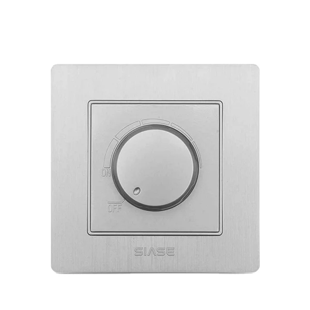 Siase 250v Electric Wall Switch Dimmer Fan Speed Controller - Buy Fan ...