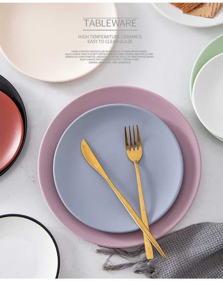 Shop Our Colored Platter Stoneware - Perfect for Weddings