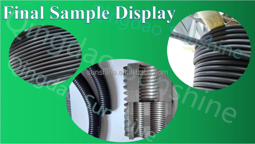 Plastic Pipe Corrugator Mold Block for Water Cooling Corrugated Pipe ...
