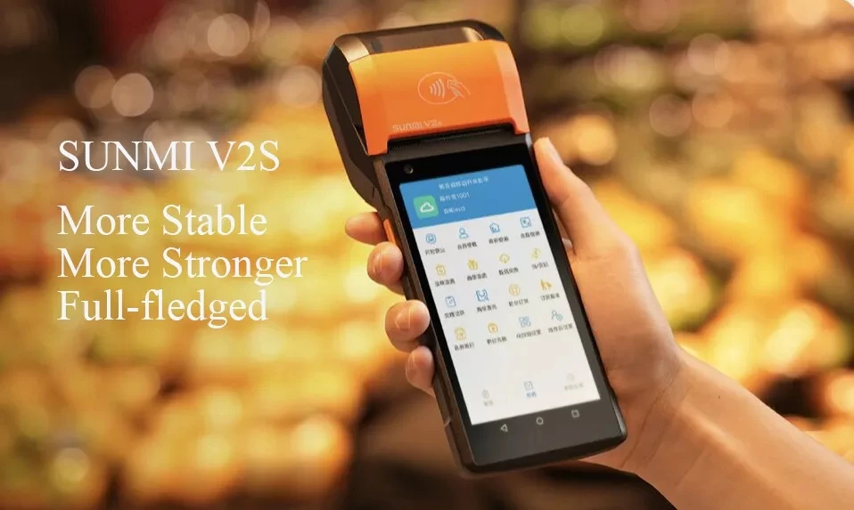 SUNMI V2S Android 11 Terminal - Business Ticketing Machine