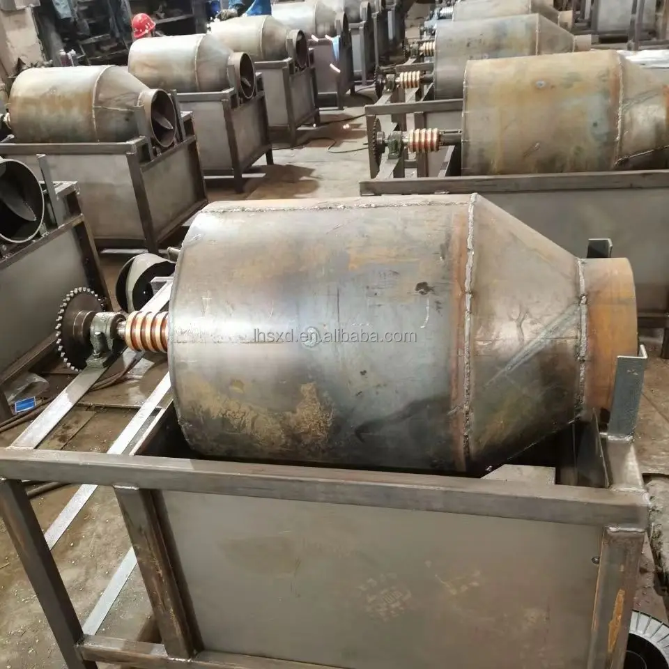 Small Drum Type Grain Rotary Dryer - High Productivity