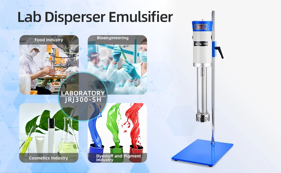 IKEME 40L High Shear Mixer Homogenizer for Cosmetic Processing