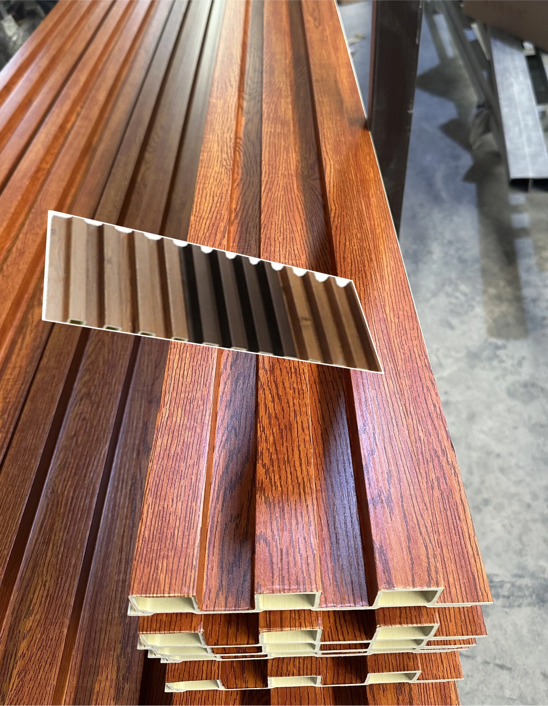 Hot Selling Composite Panel Cladding Laminated Wood Substitute Wpc Wall ...