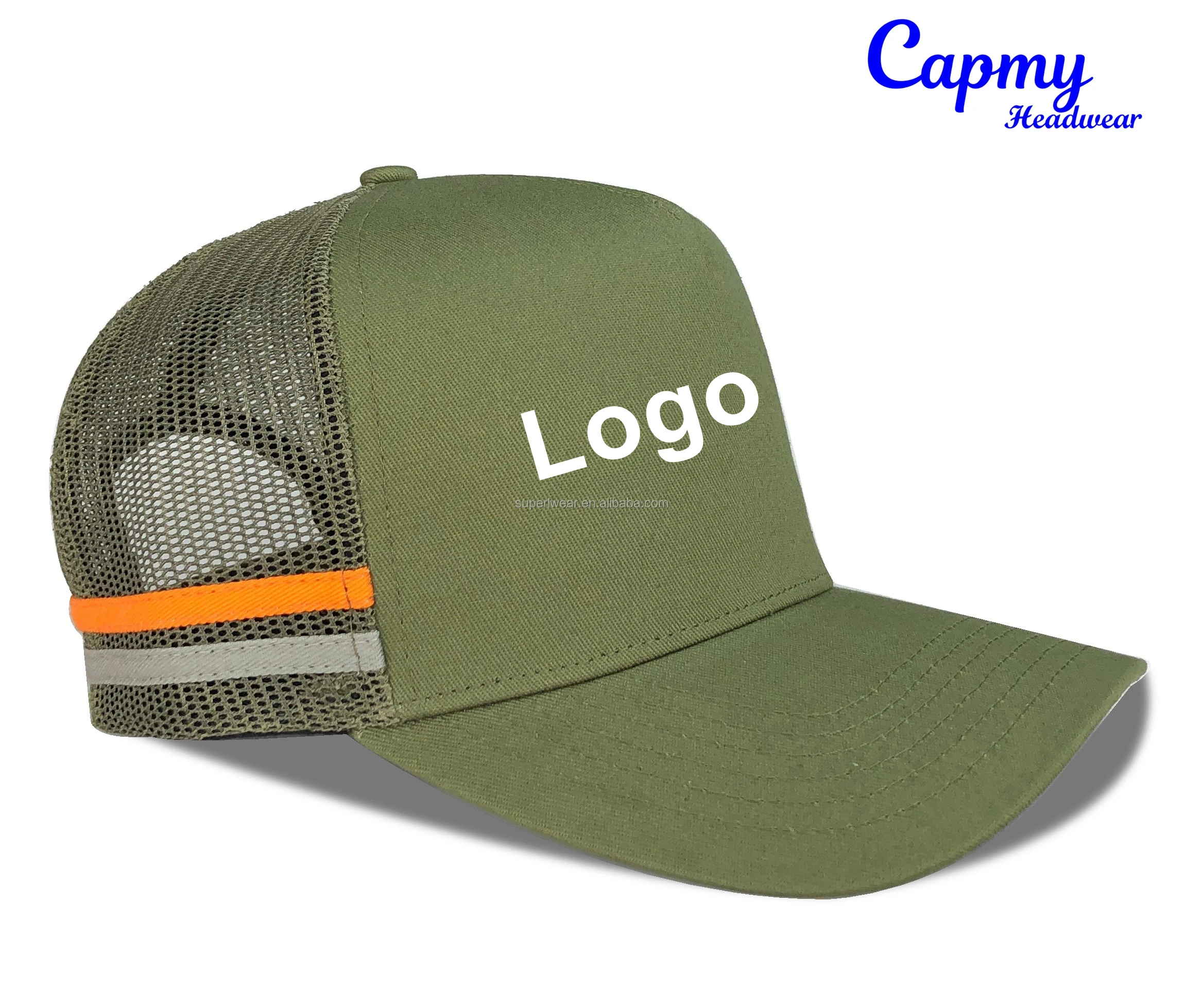 Customize Design Your Logo Custom Embroidery Trucker Hat Plain Country ...