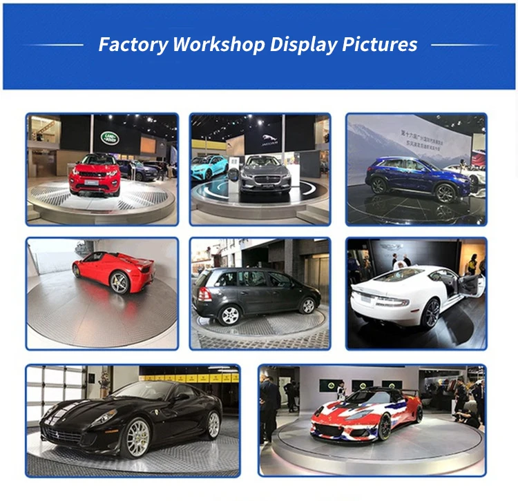 360 Degree Car Rotating Platform 3000kg - Ideal for Display