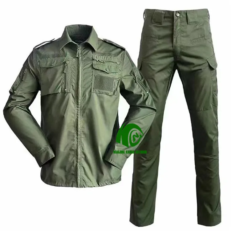 Kango Men's Tactical Uniform Camouflage Tactical Training Sets Sports ...