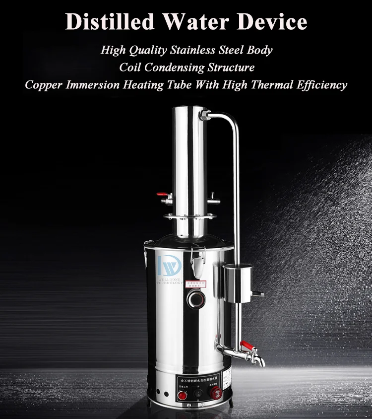 Automatic Electric Double-Distilled Water Distillers