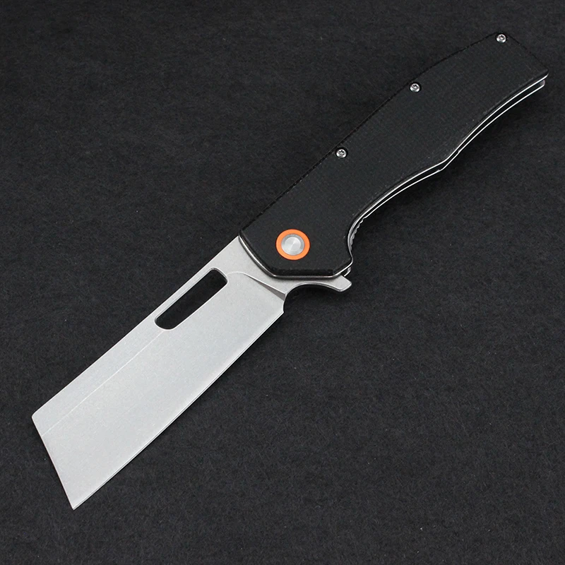 2022 New Style D2 Steel Folding Pocket Knife Black Micarta Handle ...