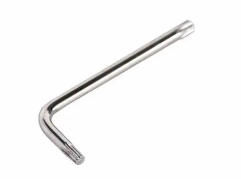 L Shape Torx Wrench - Durable Carbon Steel with Black Oxide Finish