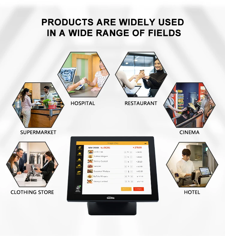 Electronic Cashier Device Whole Set of POS System POS Machine ...