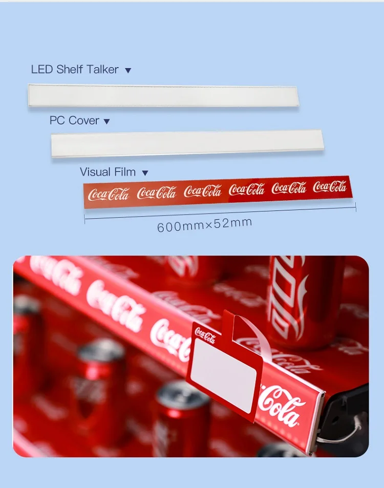 Ce Illuminate Shelf Price Tag,Led Shelf Display,Shelf Talker For Shelf ...