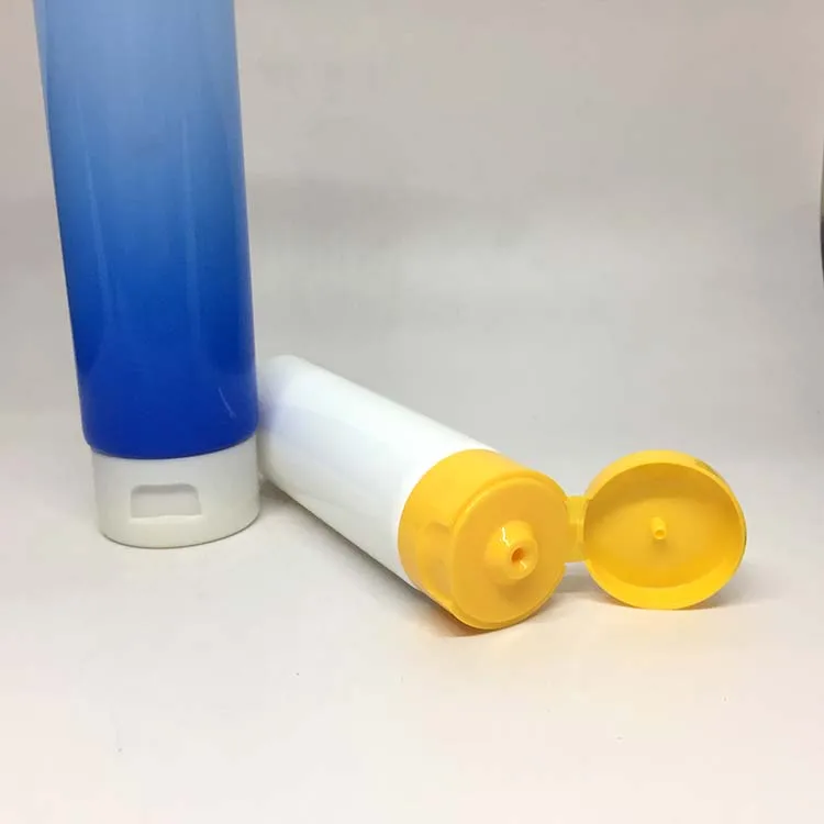 Customized Colored Soft Pe Tube 40mm Diameter 120ml In Gradient Color ...