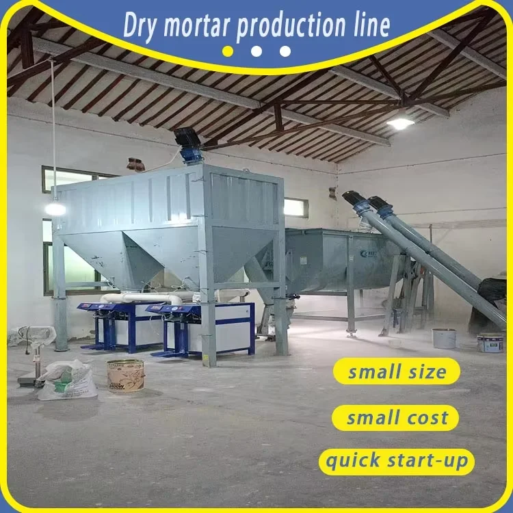 Dry Mixed Mortar Cement Premixed Mortar Machine Ceramic Tile Adhesive ...