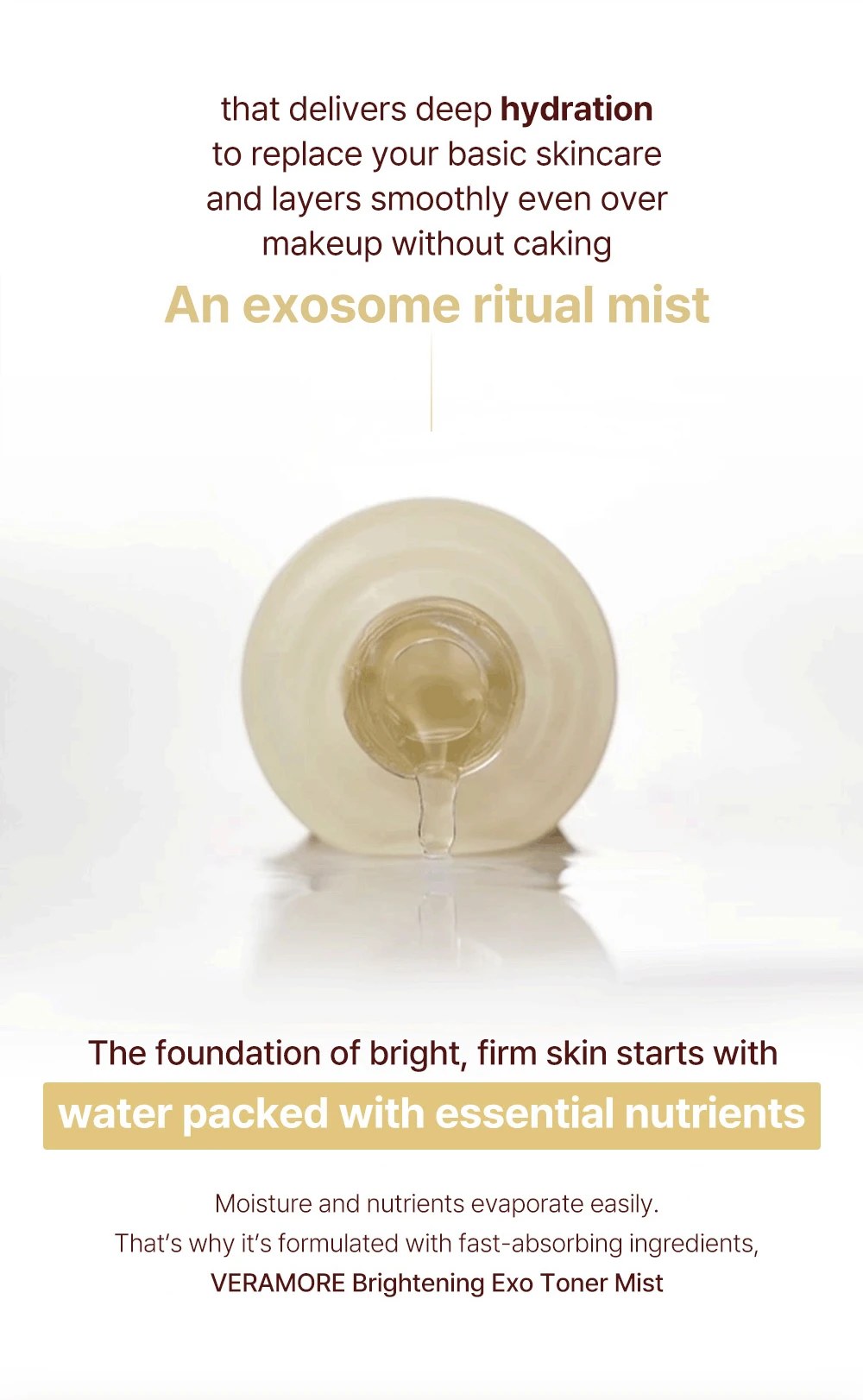 Hydrating Brightening EXO Toner Mist 100ml Facial Mist for Daily Skin ...