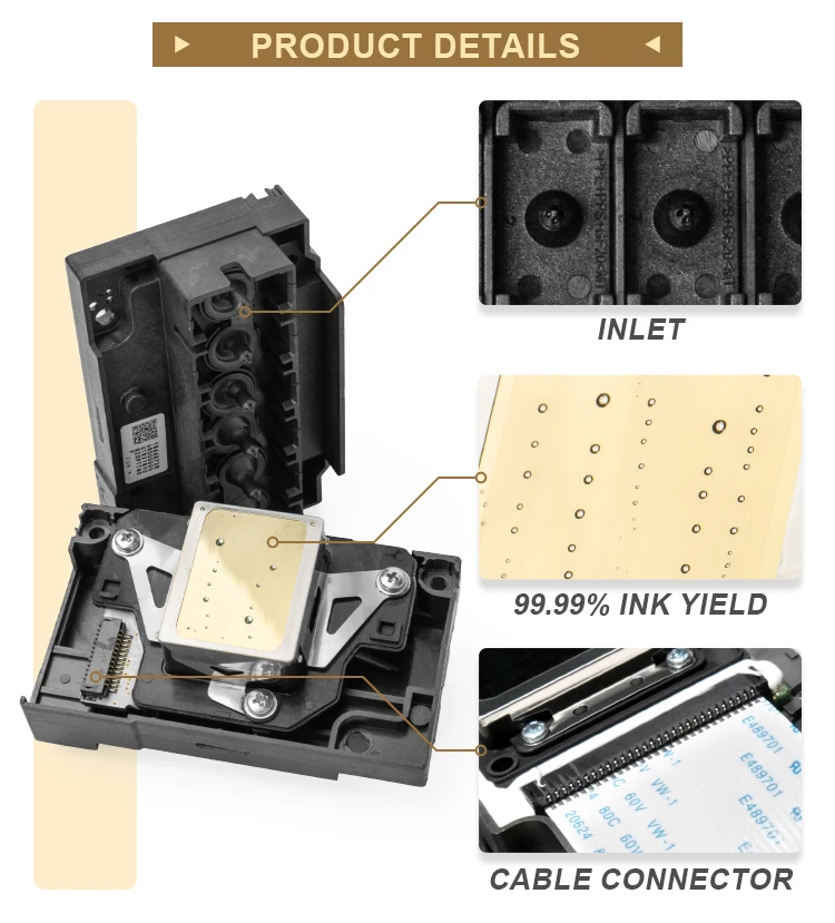 Original Print Head L1800 1390 1400 1410 1430 A1430 A1500W A920 G4500 ...