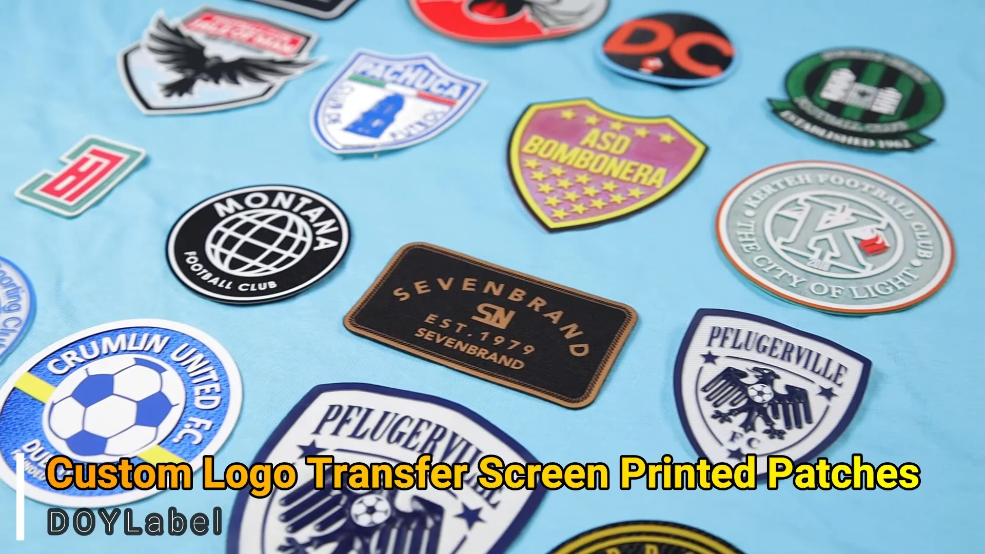 Screen Printing Patches Maker Custom Logo Iron On Fabric Heat Press ...