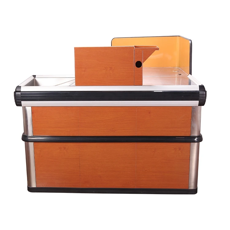 Supermarket Equipment Retail Grocery Counter Checkout Counter Table ...