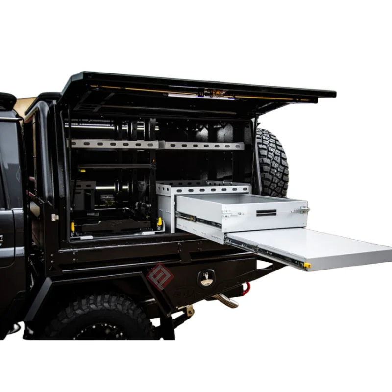 KMB Ute Tool Box 4x4 Aluminum Canopy - Durable & Versatile