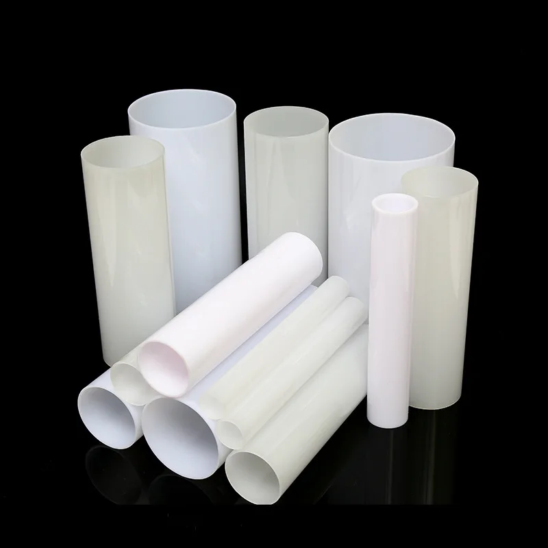 Customized Size Cylinder White Polycarbonate Tube - Jufeng