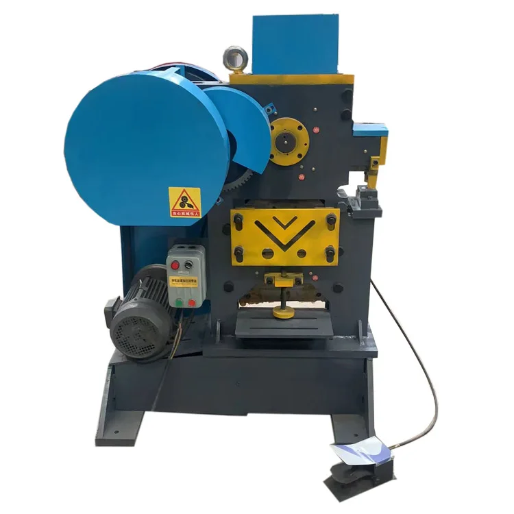 Punch And Shear Hydraulic Iron Worker Mechanical Metal Punching Machine ...