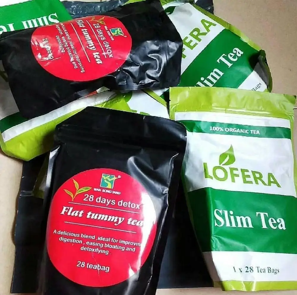 28 Days Detox Flat Tummy Tea Of Chinese Traditional Herbal Slim Fit ...