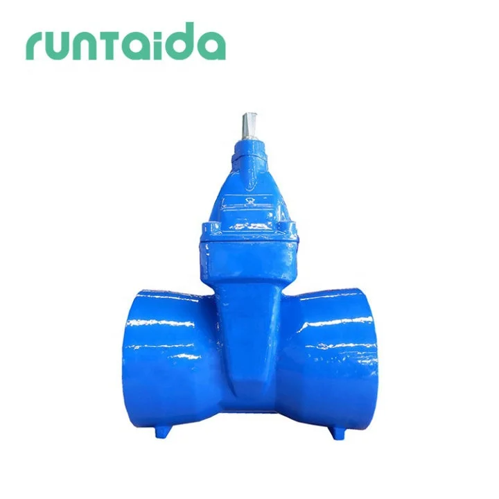 DIN DI Socket Soft Sealing Resilient Rubber Seated Ductile Iron Gate ...