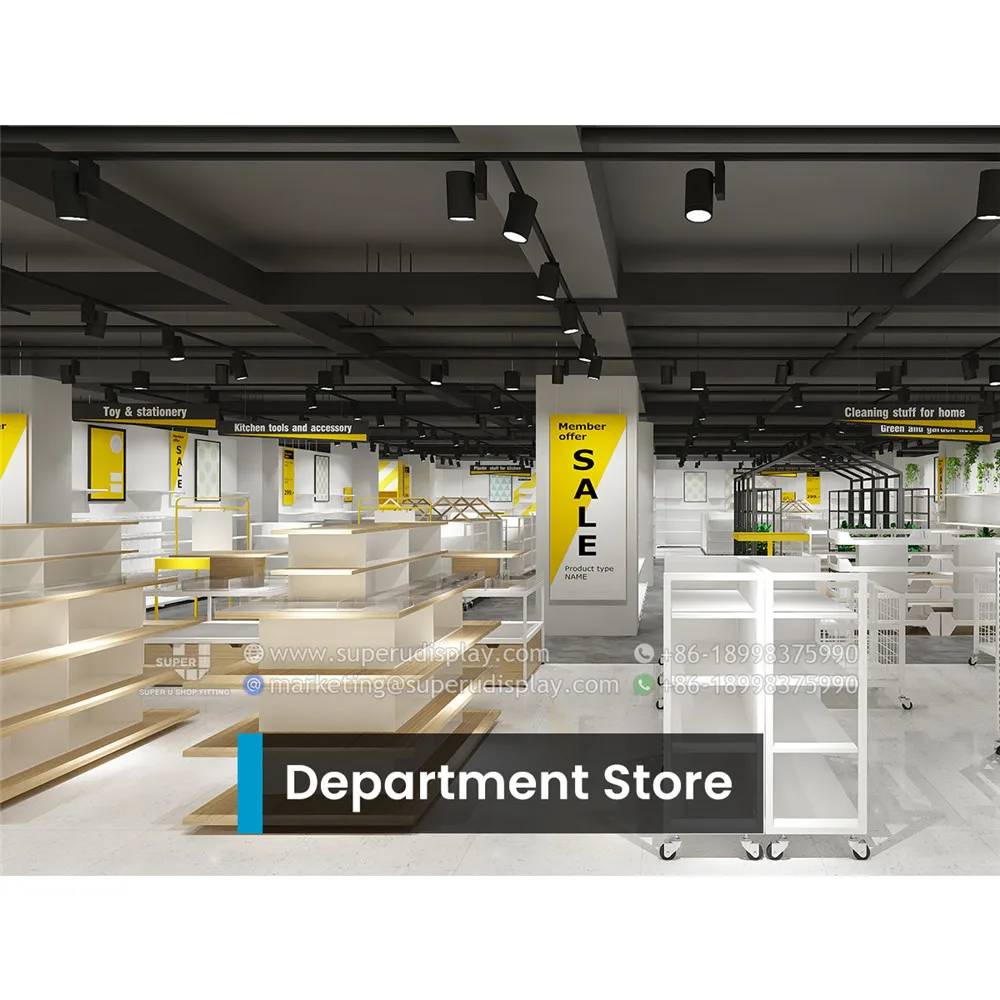 Custom Store Concept Branding - Technical Drawing & Layout