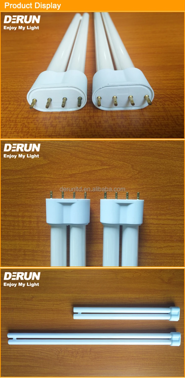 4PIN CFL 18W 36W PLL 2G11 2700K 6500K Fluorescent Tube Lamp