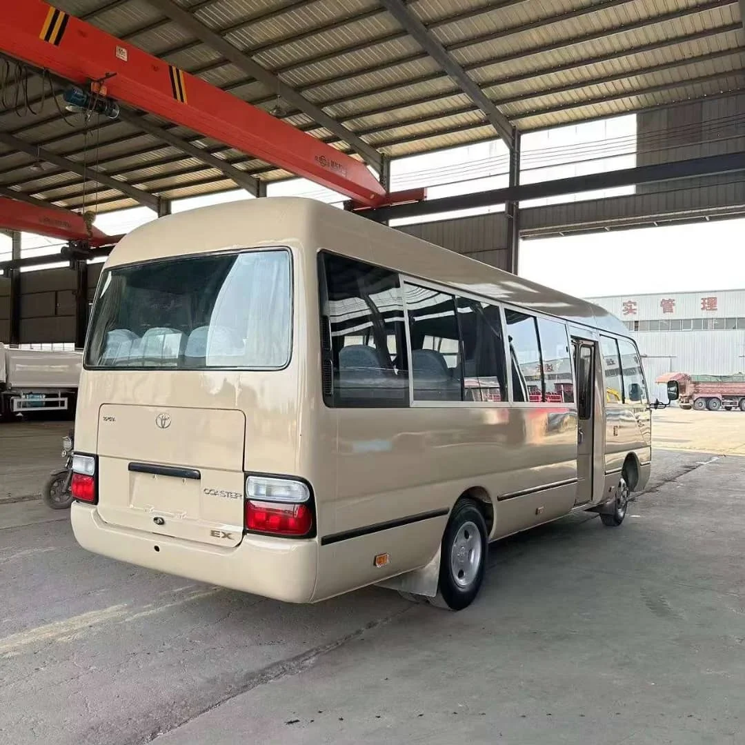 Used LHD Toyota Coaster Buses - 30 Passenger High Quality