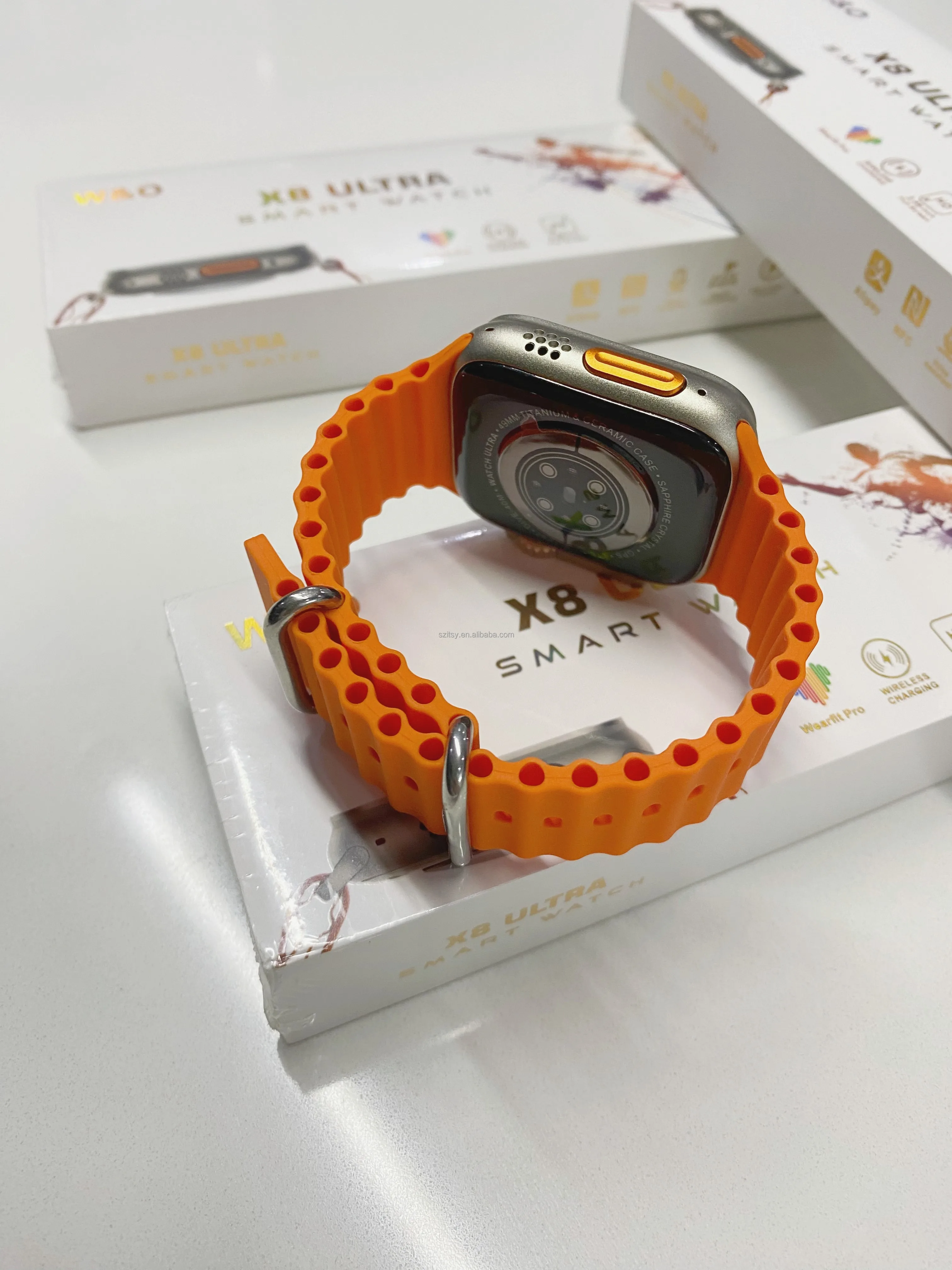 Best Quality X8 Ultra Gs8 Ultra 2.08 Inch Big Screen Smart Watch Series ...