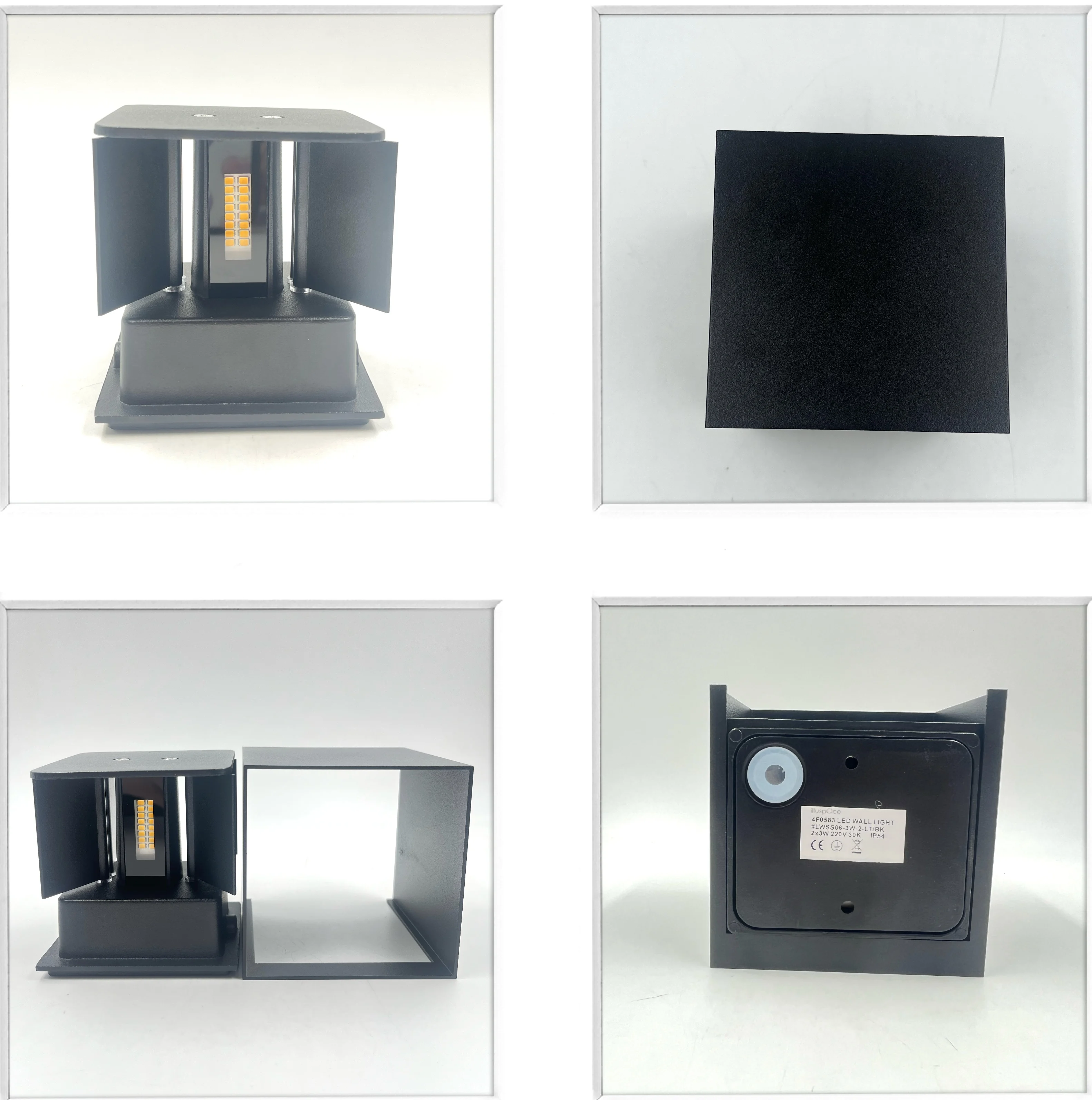 Modern Surface Mounted LED Wall Lamps - Adjustable & Waterproof