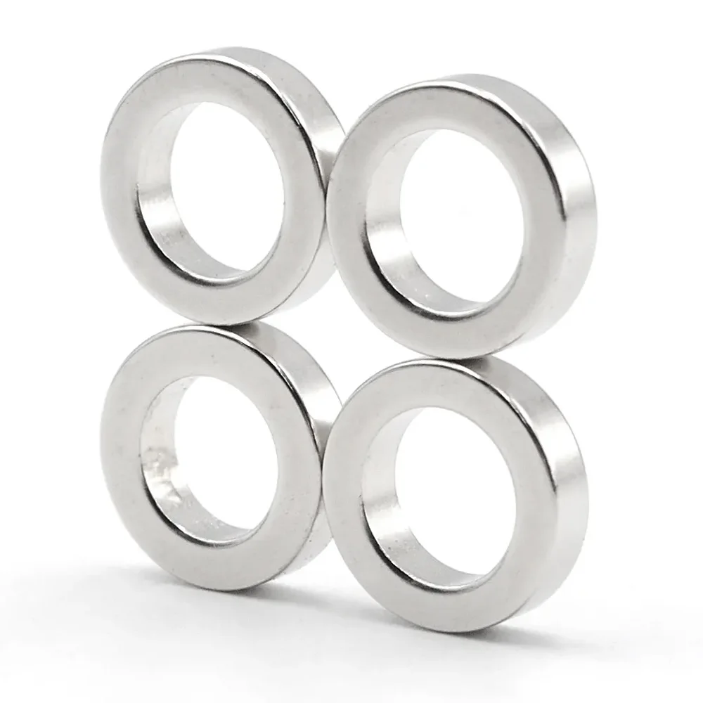Factory Supply Rare Earth Neodymium Magnetic Magnet Ring N35 N52 Grade ...